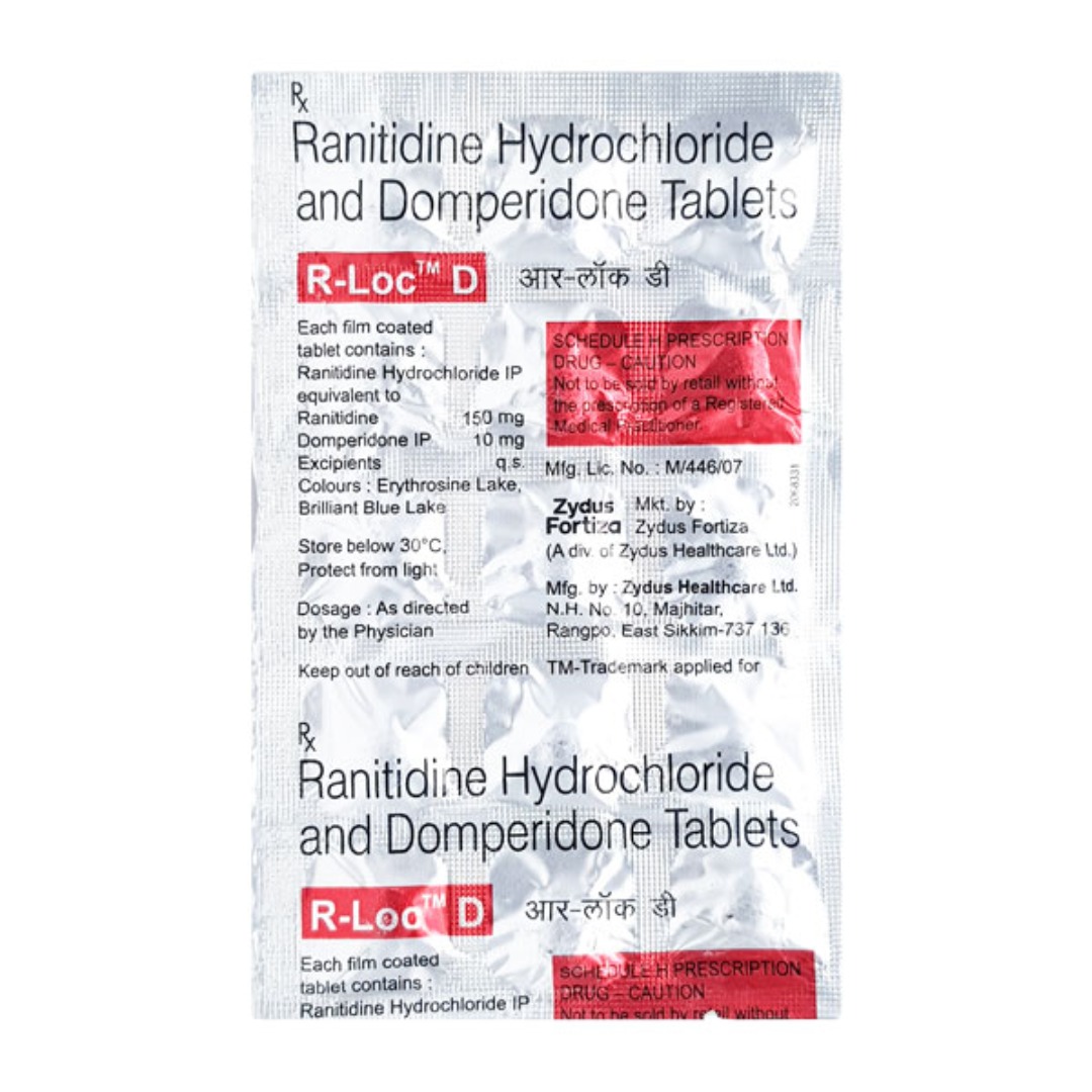 R-Loc D Tablet - Uses, Price, Substitute, Side Effects and Benefits