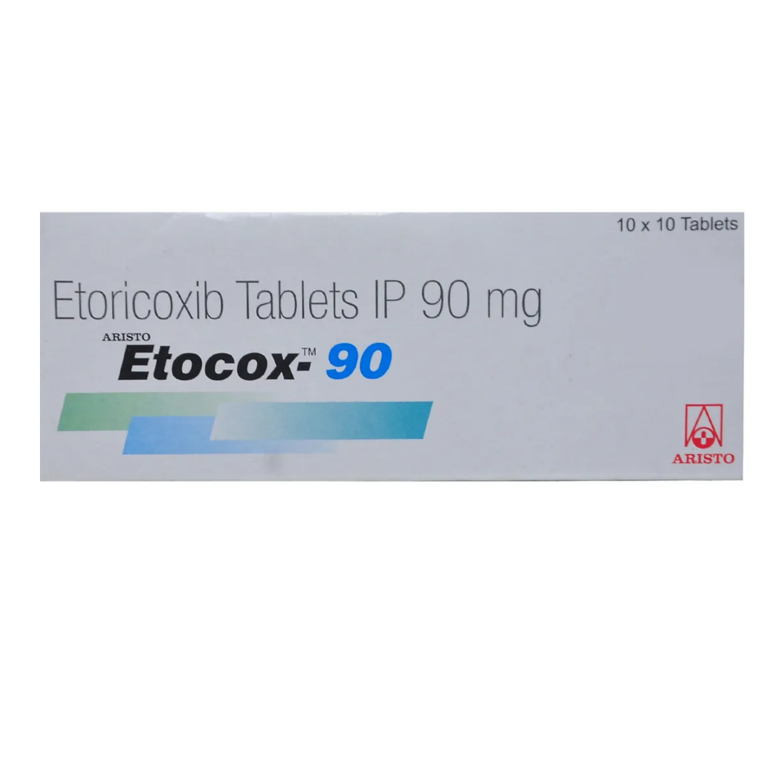 Etocox 90 Tablet - Uses, Price, Substitute, Side Effects and Benefits