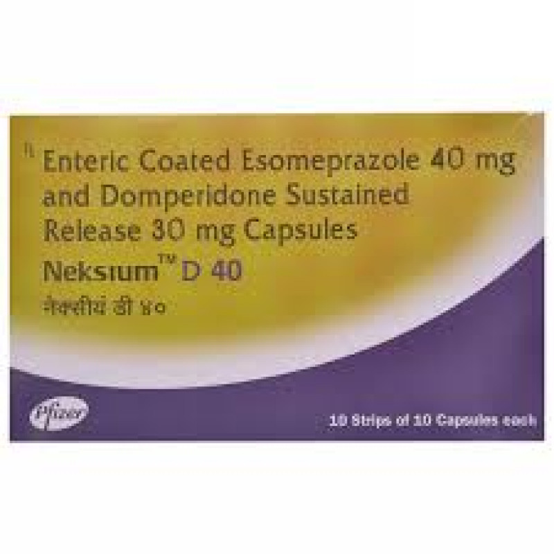 Neksium D 40 Capsule SR - Uses, Price, Substitute, Side Effects and ...