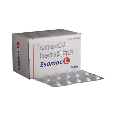 Esomac L Capsule SR - Uses, Price, Substitute, Side Effects and Benefits