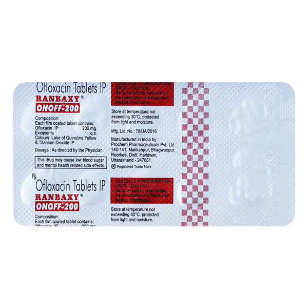 Onoff 200mg Tablet - Uses, Price, Substitute, Side Effects and Benefits