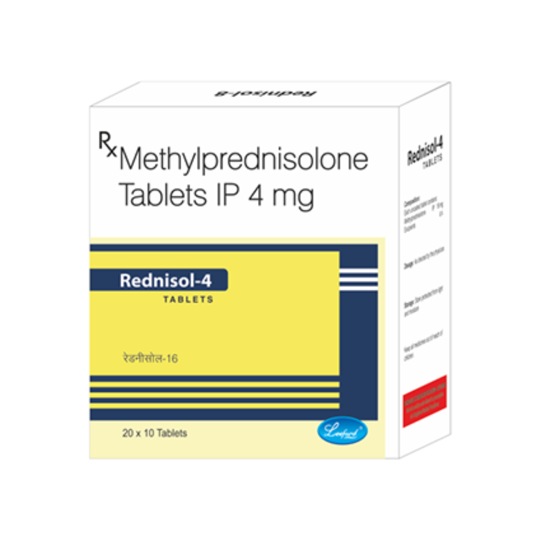 Rednisol 4 Tablet - Uses, Price, Substitute, Side Effects and Benefits