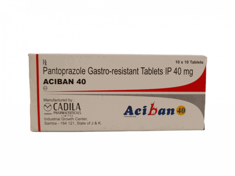 Aciban 40 Tablet - Uses, Price, Substitute, Side Effects and Benefits