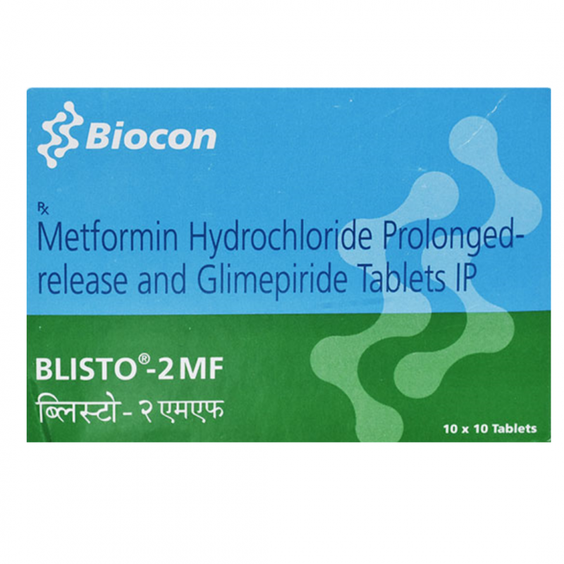 Blisto 2 MF Tablet PR - Uses, Price, Substitute, Side Effects and Benefits