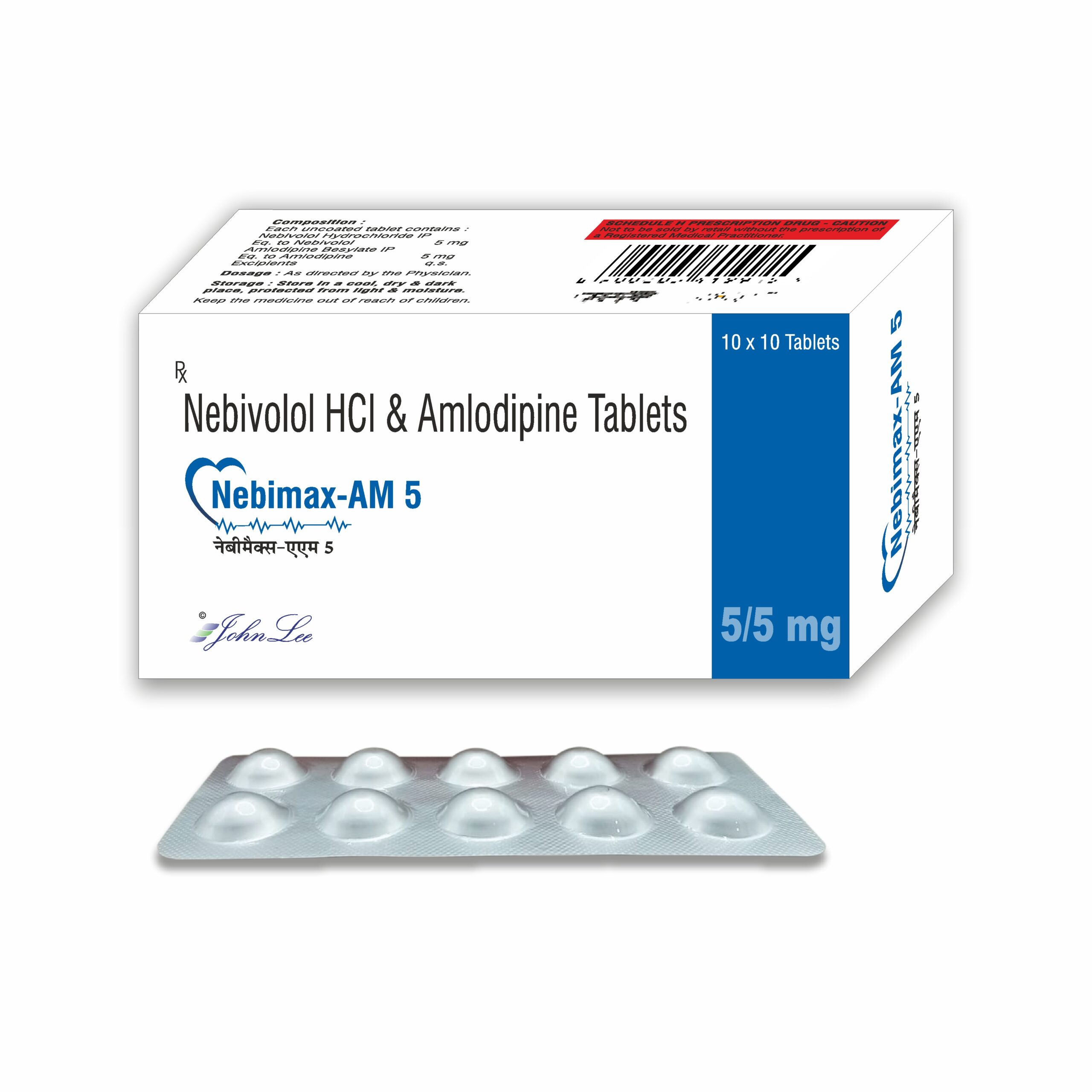 Nebimax AM 5mg/5mg Tablet - Uses, Price, Substitute, Side Effects and ...