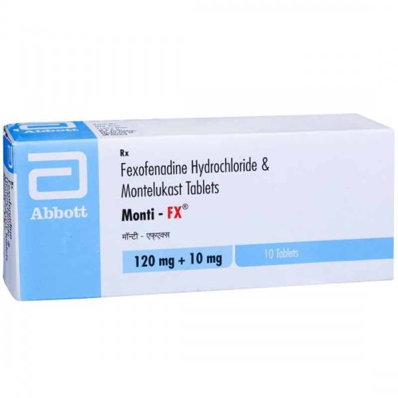 Monti-FX 10mg/120mg Tablet - Uses, Price, Substitute, Side Effects and ...