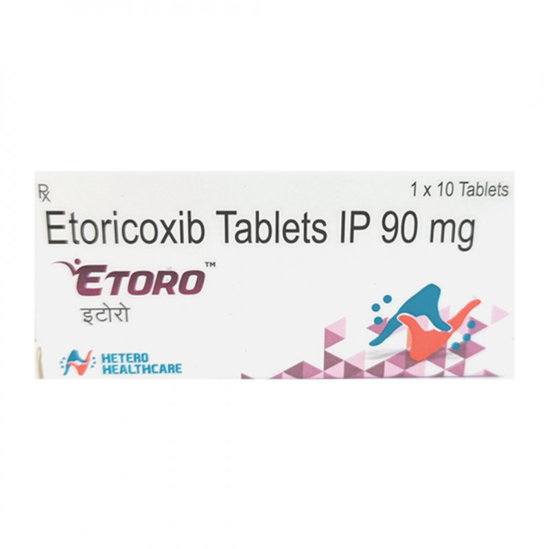 Etoro 90mg Tablet - Uses, Price, Substitute, Side Effects and Benefits