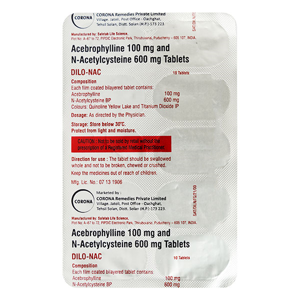 Dilo-Nac Tablet - Uses, Price, Substitute, Side Effects and Benefits