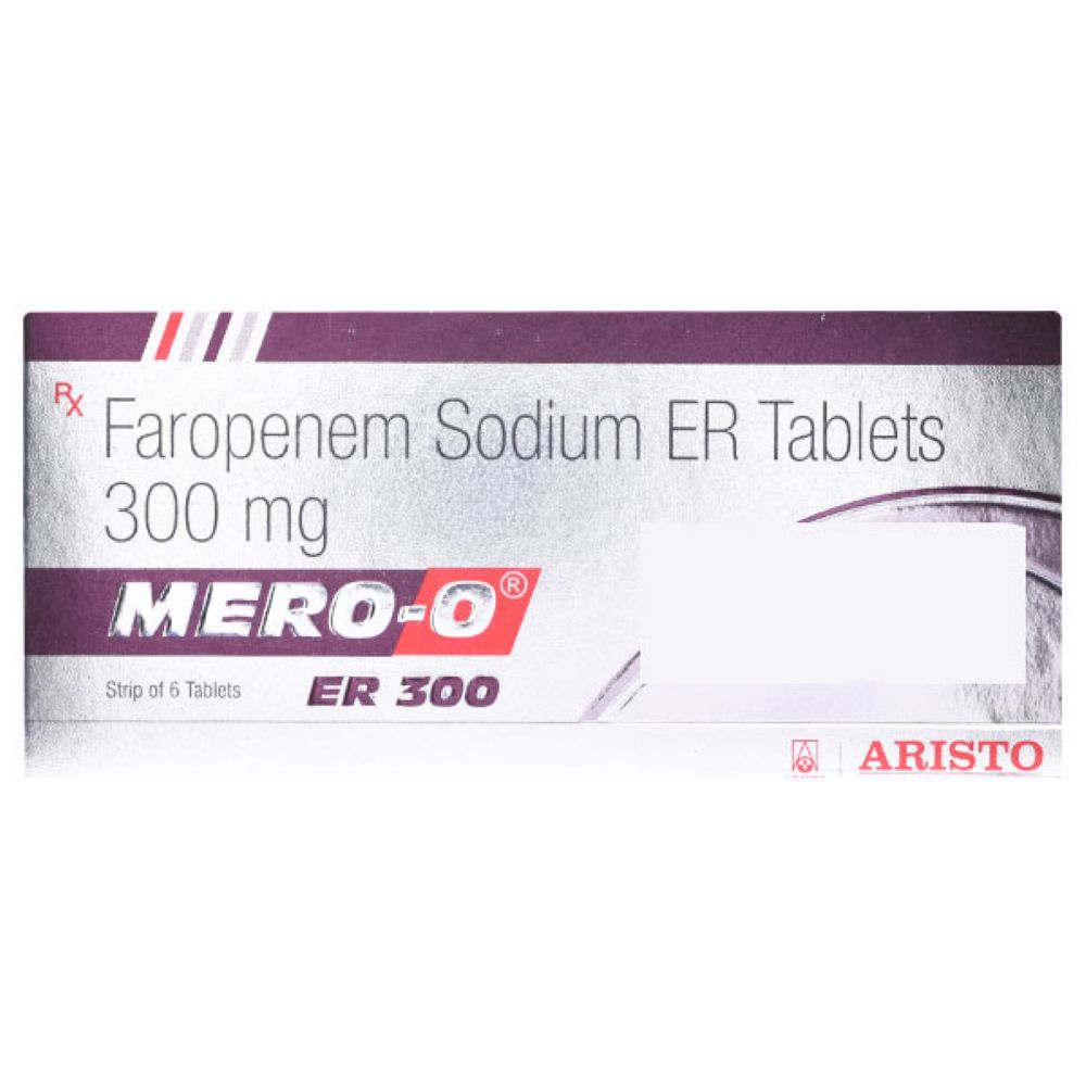 Mero-O ER 300 Tablet - Uses, Price, Substitute, Side Effects and Benefits