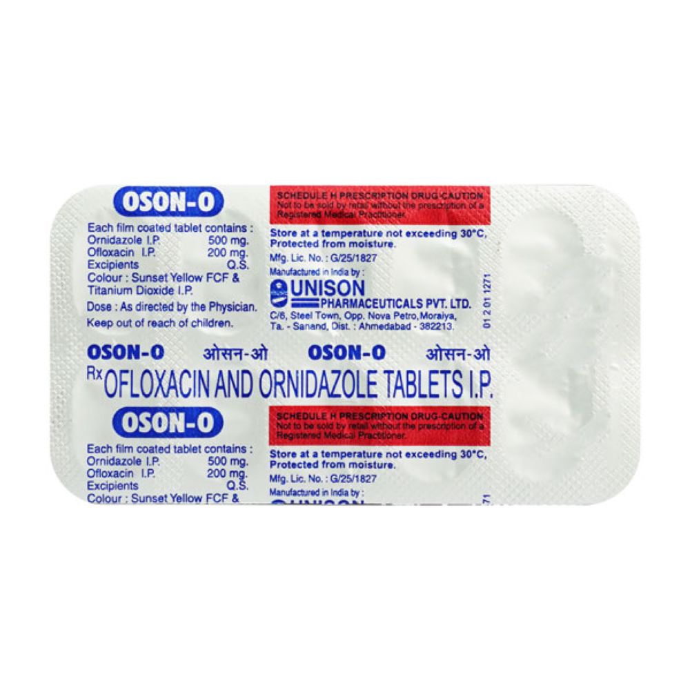 Oson O Tablet - Uses, Price, Substitute, Side Effects and Benefits