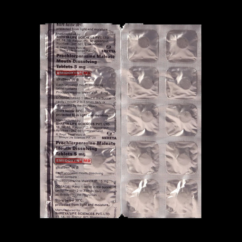 Emidoxyn 5mg Tablet MD - Uses, Price, Substitute, Side Effects and Benefits