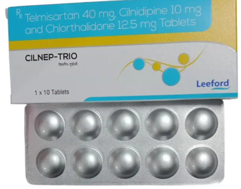 Cilnep-Trio Tablet - Uses, Price, Substitute, Side Effects and Benefits