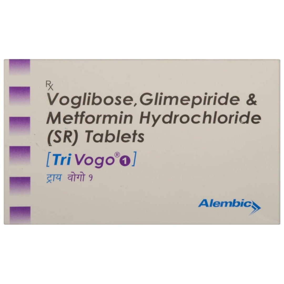 Trivogo 1 Tablet SR - Uses, Price, Substitute, Side Effects and Benefits