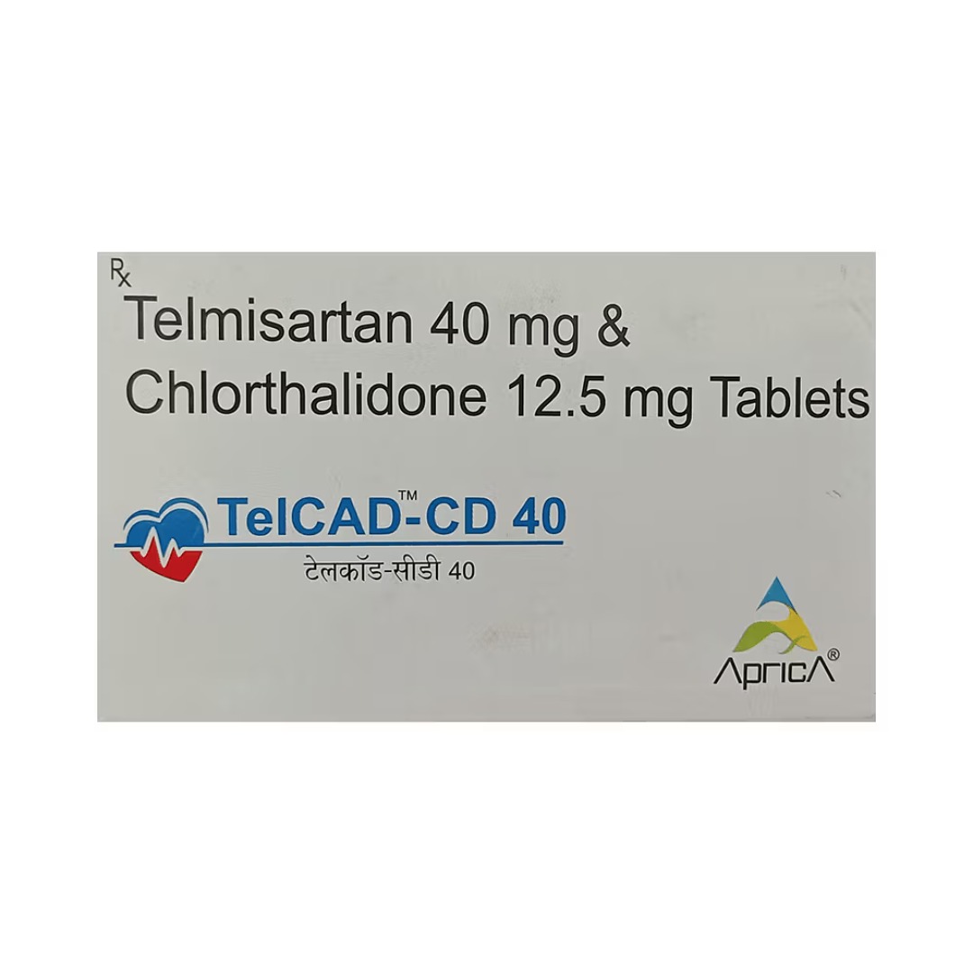 Tel Cad CD 40 Tablet - Uses, Price, Substitute, Side Effects and Benefits