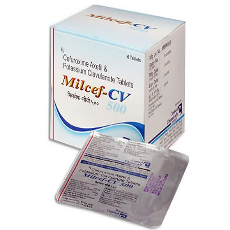 Milcef CV 500 Tablet - Uses, Price, Substitute, Side Effects and Benefits