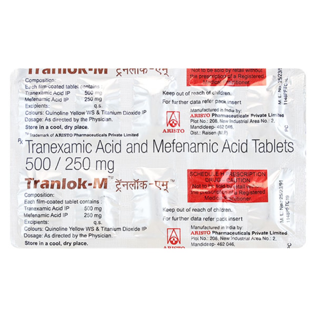 Tranlok-M Tablet - Uses, Price, Substitute, Side Effects and Benefits