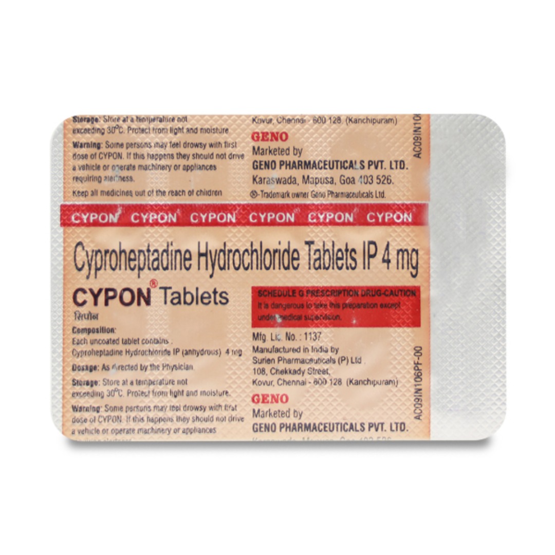 Cypon Tablet - Uses, Price, Substitute, Side Effects and Benefits