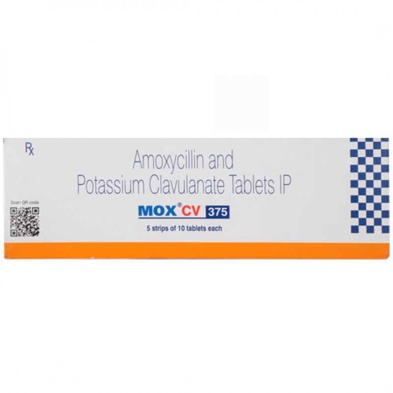 Mox CV 375 Tablet - Uses, Price, Substitute, Side Effects and Benefits