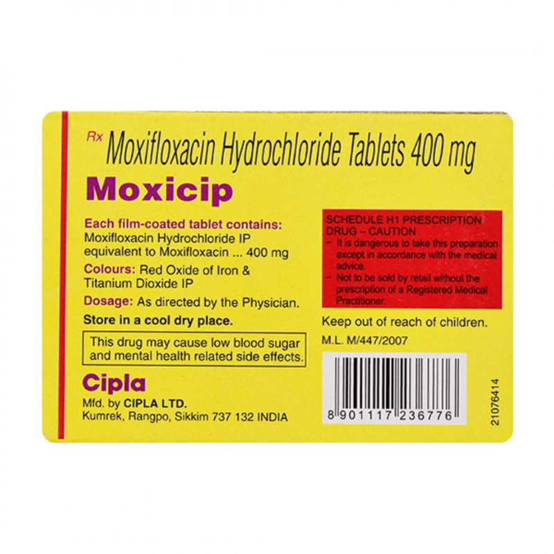 Moxicip 400mg Tablet - Uses, Price, Substitute, Side Effects and Benefits