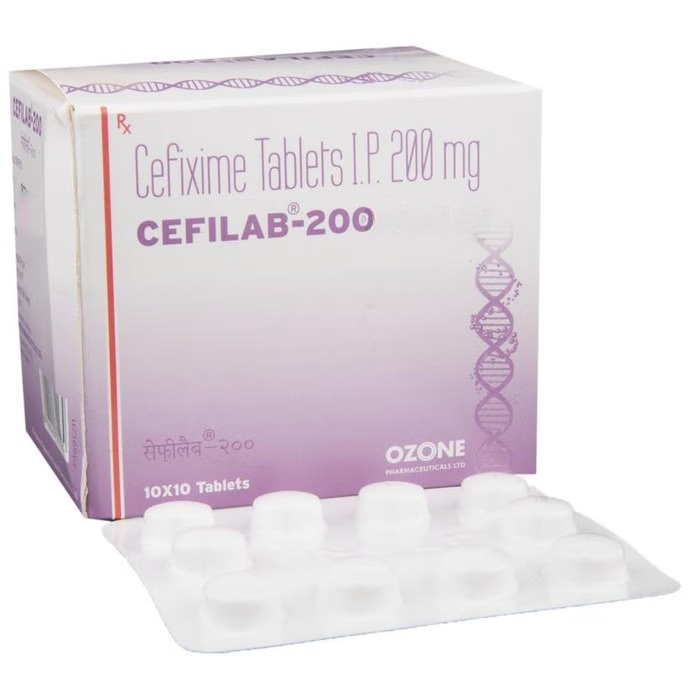 Cefilab 200 Tablet - Uses, Price, Substitute, Side Effects and Benefits
