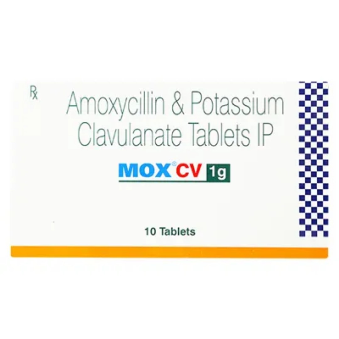 Mox CV 1G Tablet - Uses, Price, Substitute, Side Effects and Benefits