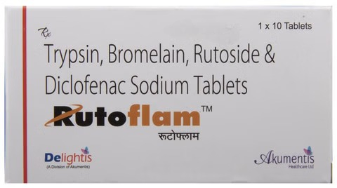 Rutoflam Tablet - Uses, Price, Substitute, Side Effects and Benefits