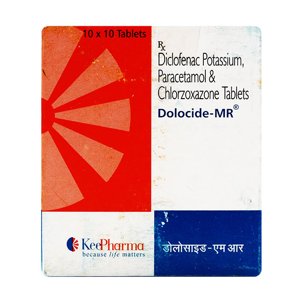Dolocide MR Tablet - Uses, Price, Substitute, Side Effects and Benefits