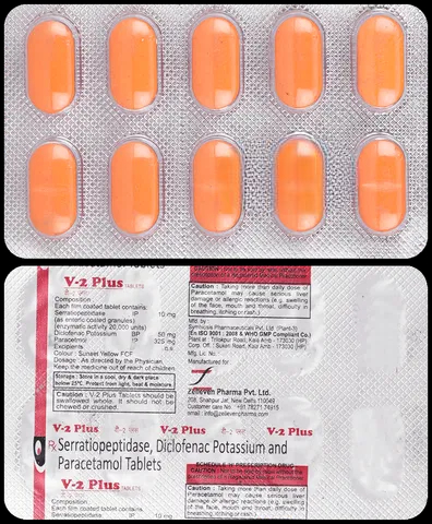 V 2 Plus Tablet - Uses, Price, Substitute, Side Effects and Benefits