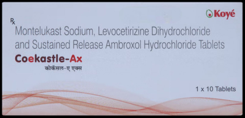 Coekastle AX Tablet - Uses, Price, Substitute, Side Effects and Benefits