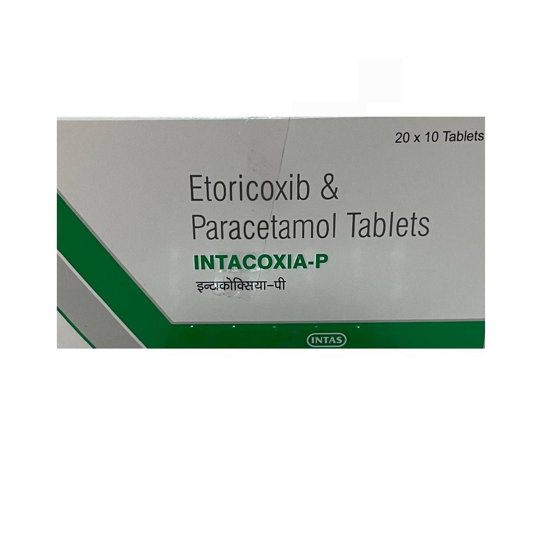 Intacoxia P 60mg/325mg Tablet - Uses, Price, Substitute, Side Effects ...