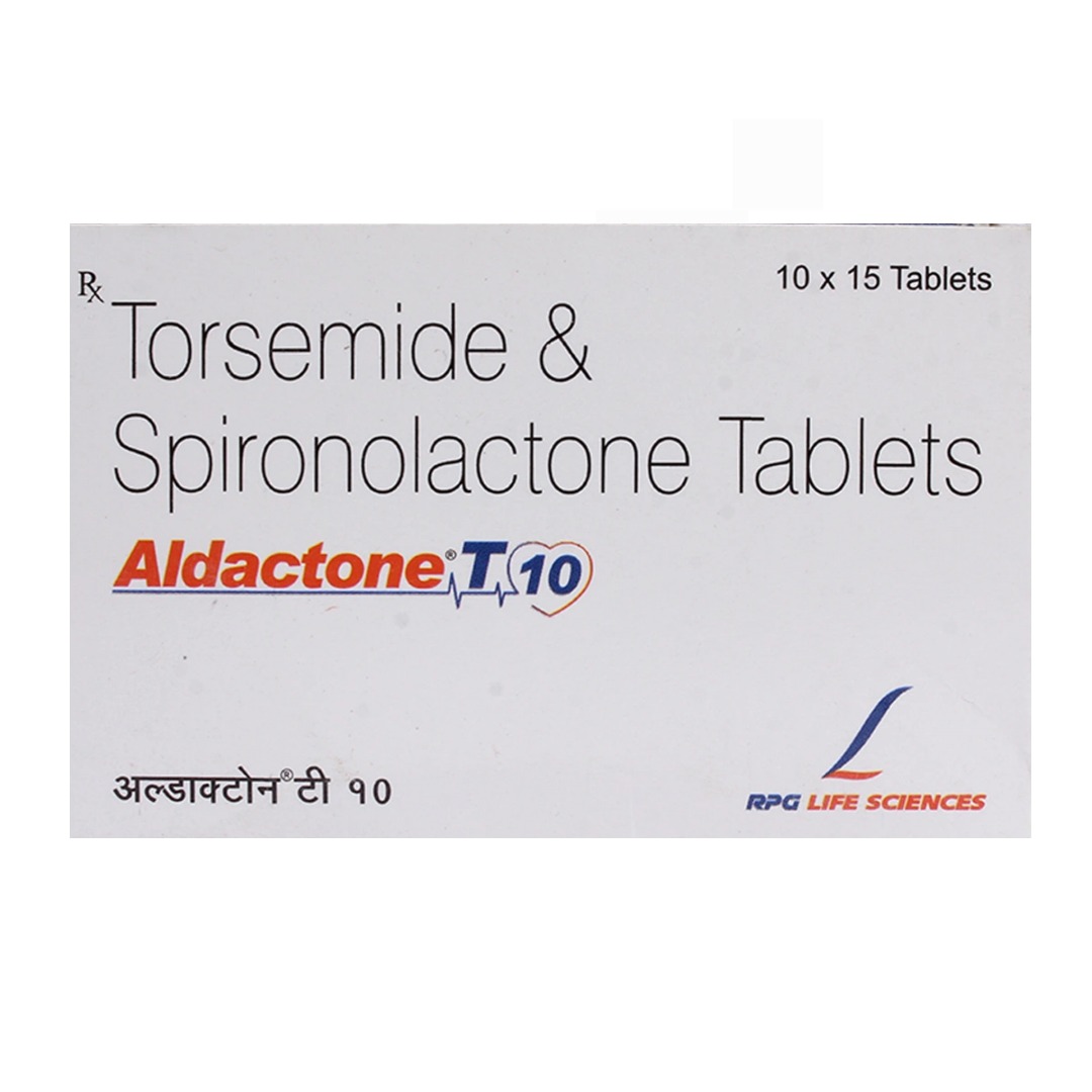 Aldactone T 10 Tablet - Uses, Price, Substitute, Side Effects and Benefits