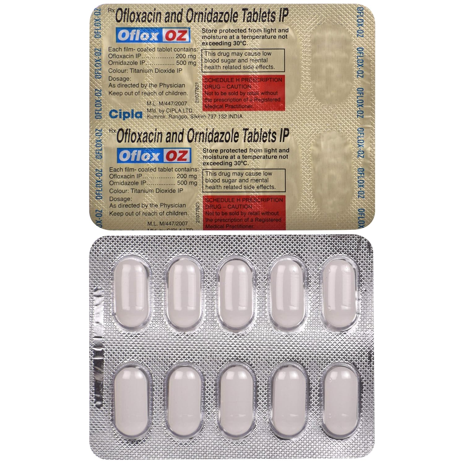 Oflox OZ Tablet - Uses, Price, Substitute, Side Effects and Benefits