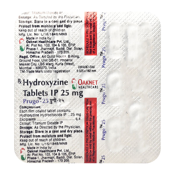 Prugo 25 Tablet - Uses, Price, Substitute, Side Effects and Benefits