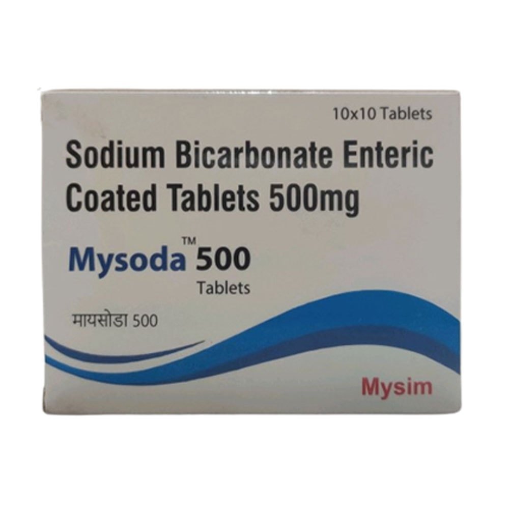 Mysoda 500 Tablet - Uses, Price, Substitute, Side Effects and Benefits