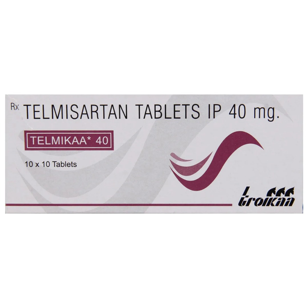 Telmikaa 40 Tablet - Uses, Price, Substitute, Side Effects and Benefits