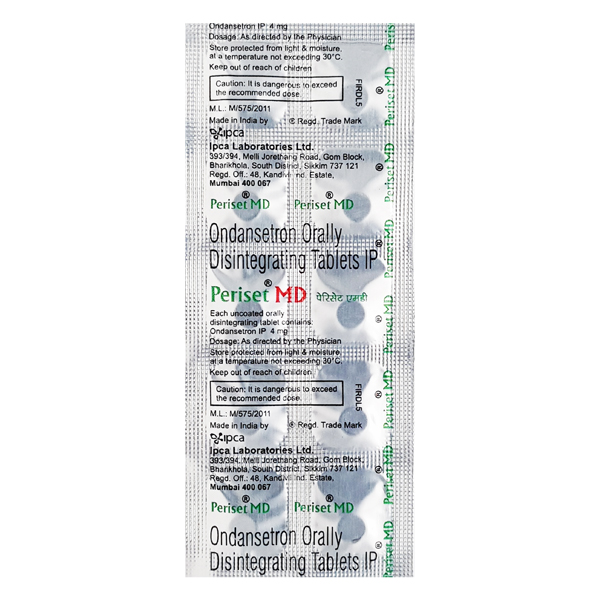 Periset MD Tablet - Uses, Price, Substitute, Side Effects and Benefits
