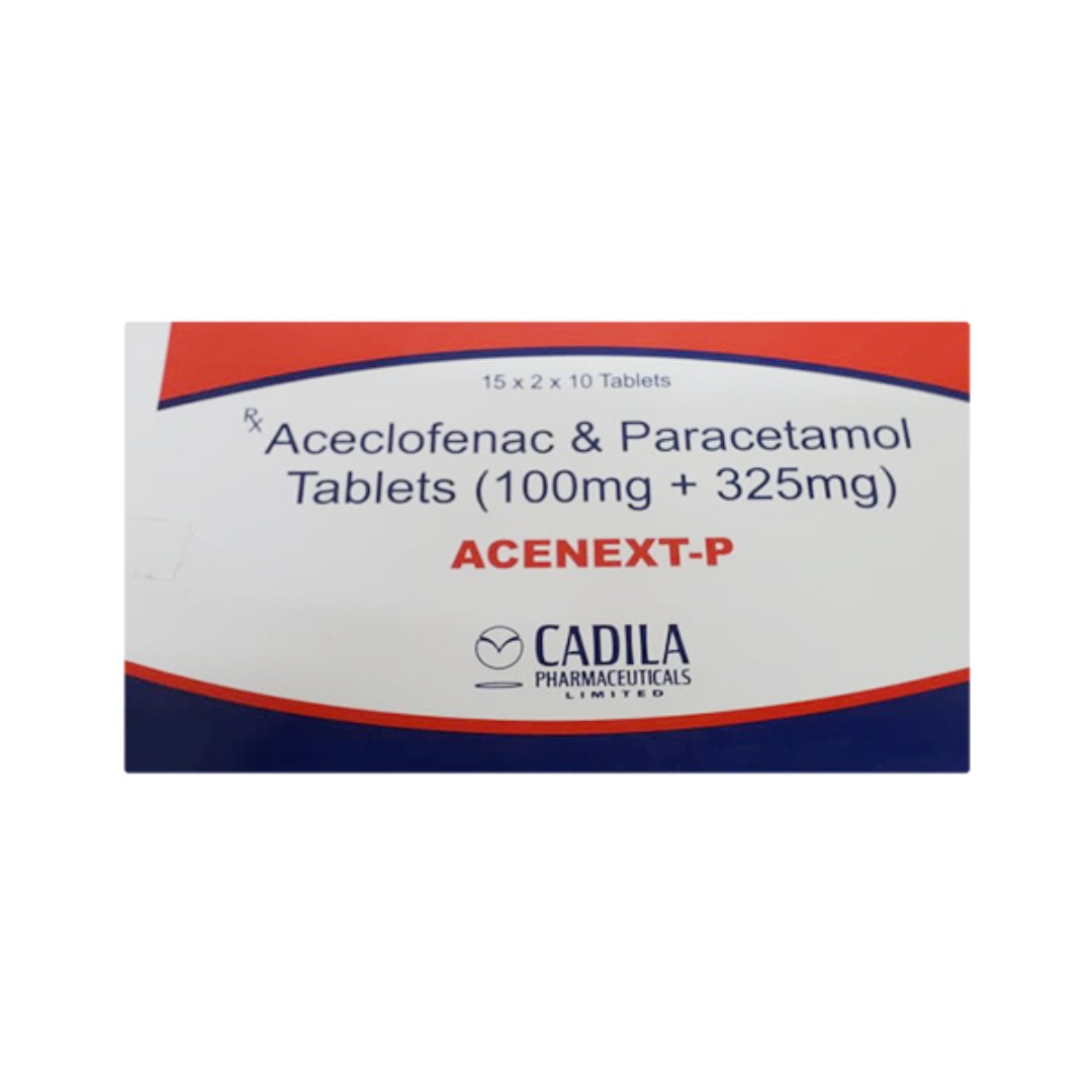 Acenext P 100mg/325mg Tablet - Uses, Price, Substitute, Side Effects ...
