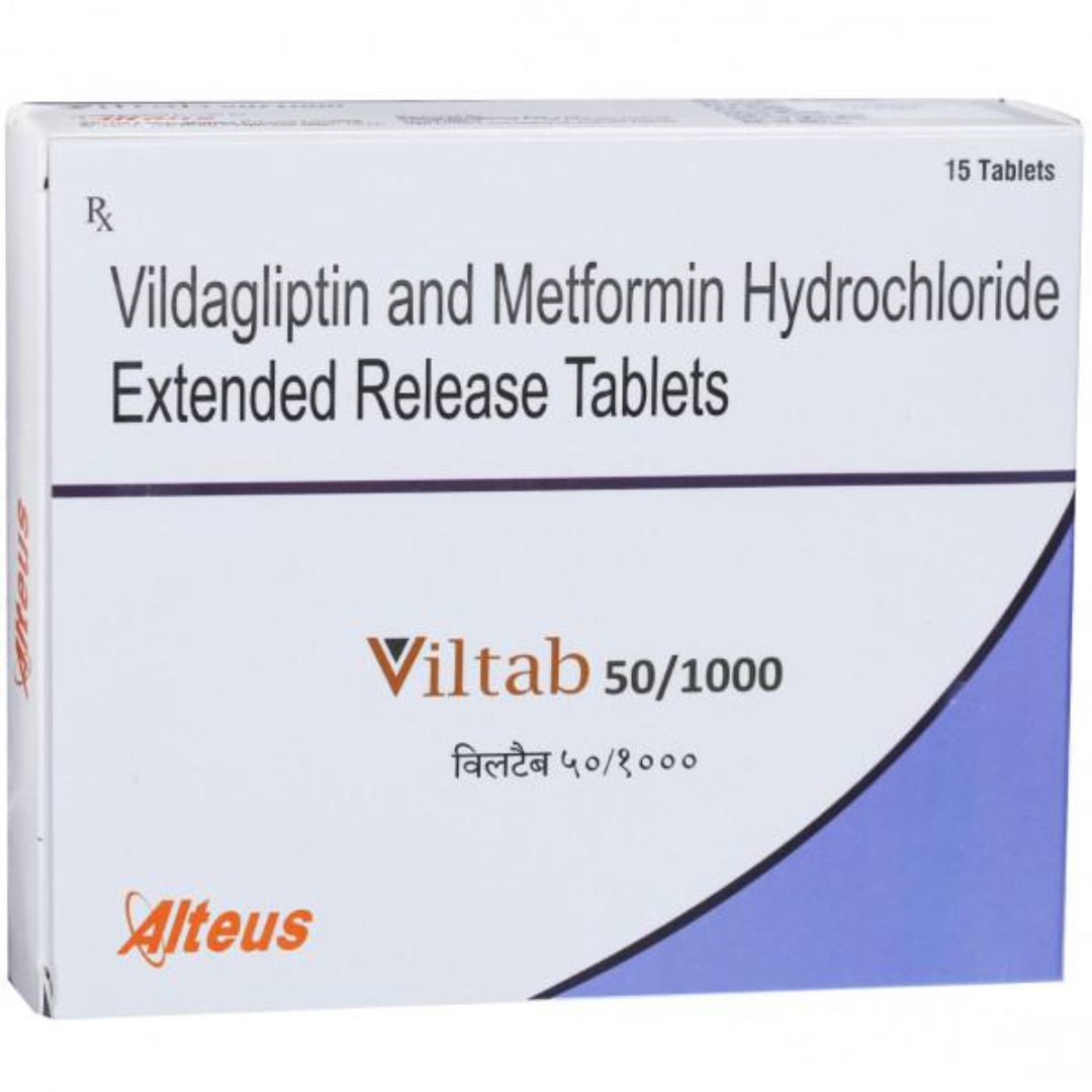 Viltab 1000mg/50mg Tablet - Uses, Price, Substitute, Side Effects and ...