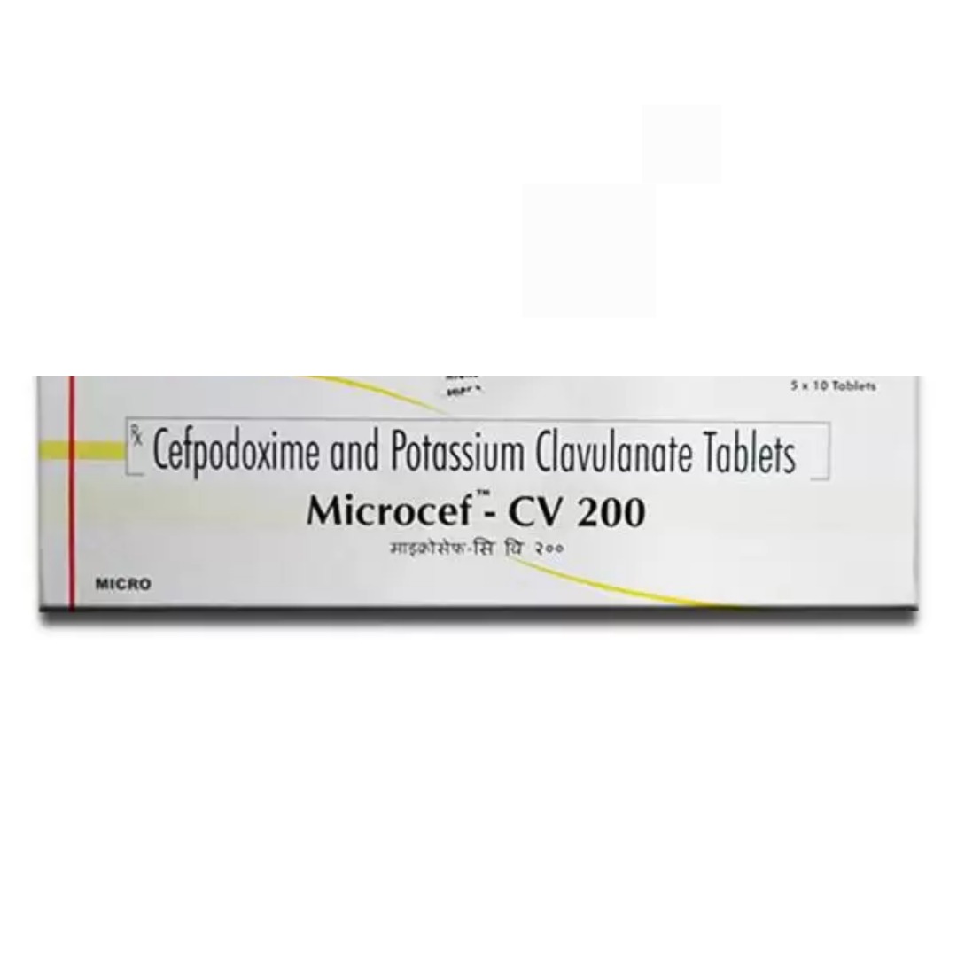 Microcef-CV 200 Tablet - Uses, Price, Substitute, Side Effects and Benefits