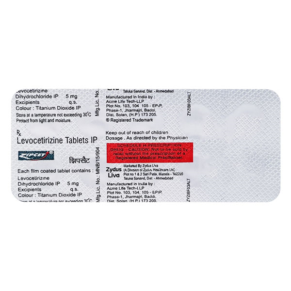 Zipcet Tablet - Uses, Price, Substitute, Side Effects and Benefits