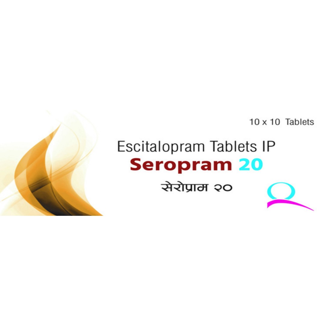 Seropram 20mg Tablet - Uses, Price, Substitute, Side Effects and Benefits