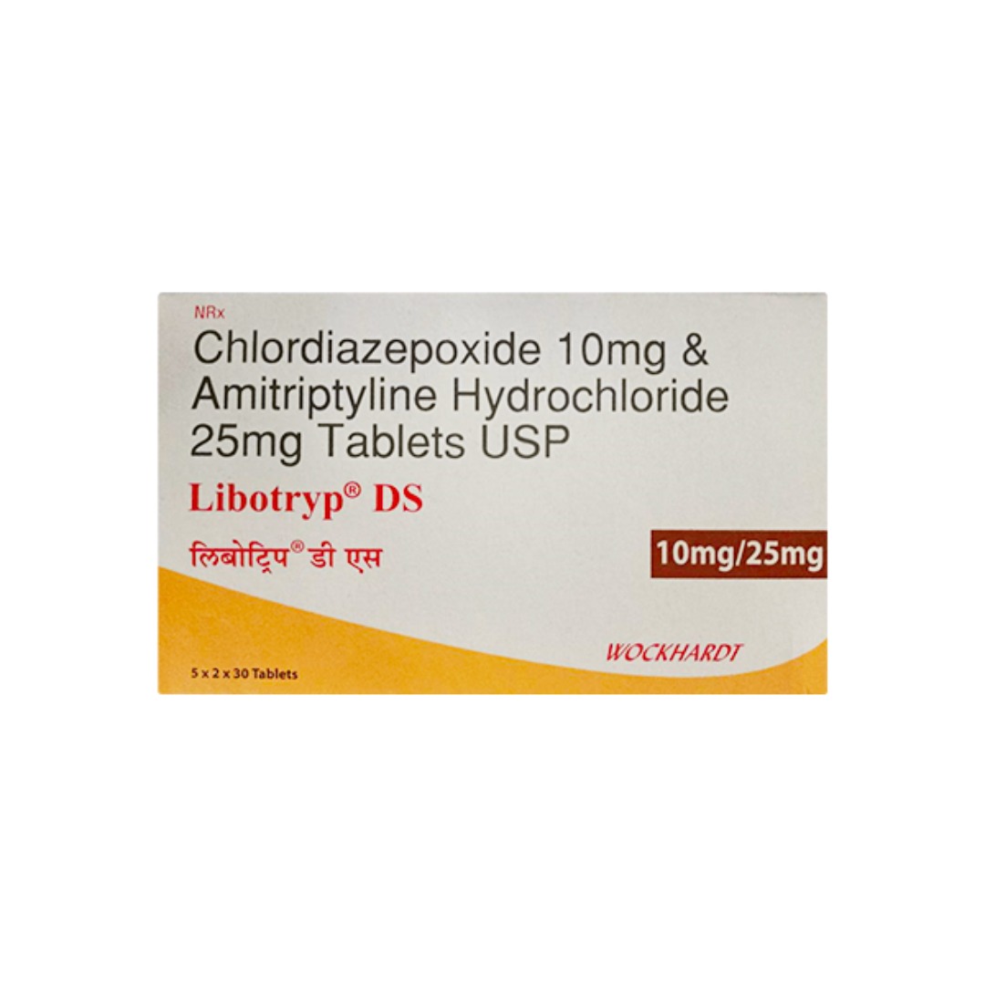 Libotryp DS 25 mg/10 mg Tablet - Uses, Price, Substitute, Side Effects ...