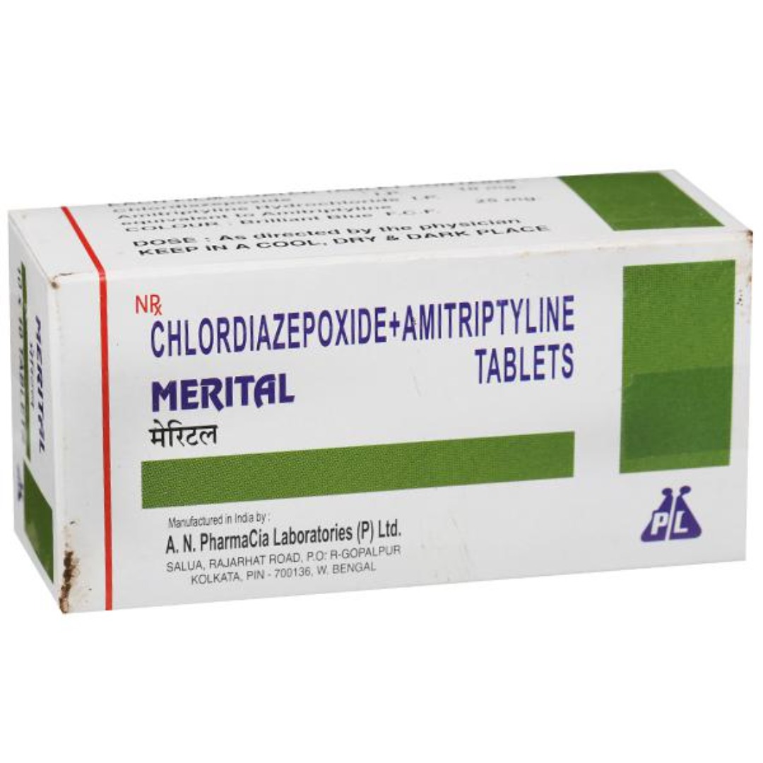 Merital 25mg/10mg Tablet - Uses, Price, Substitute, Side Effects and ...