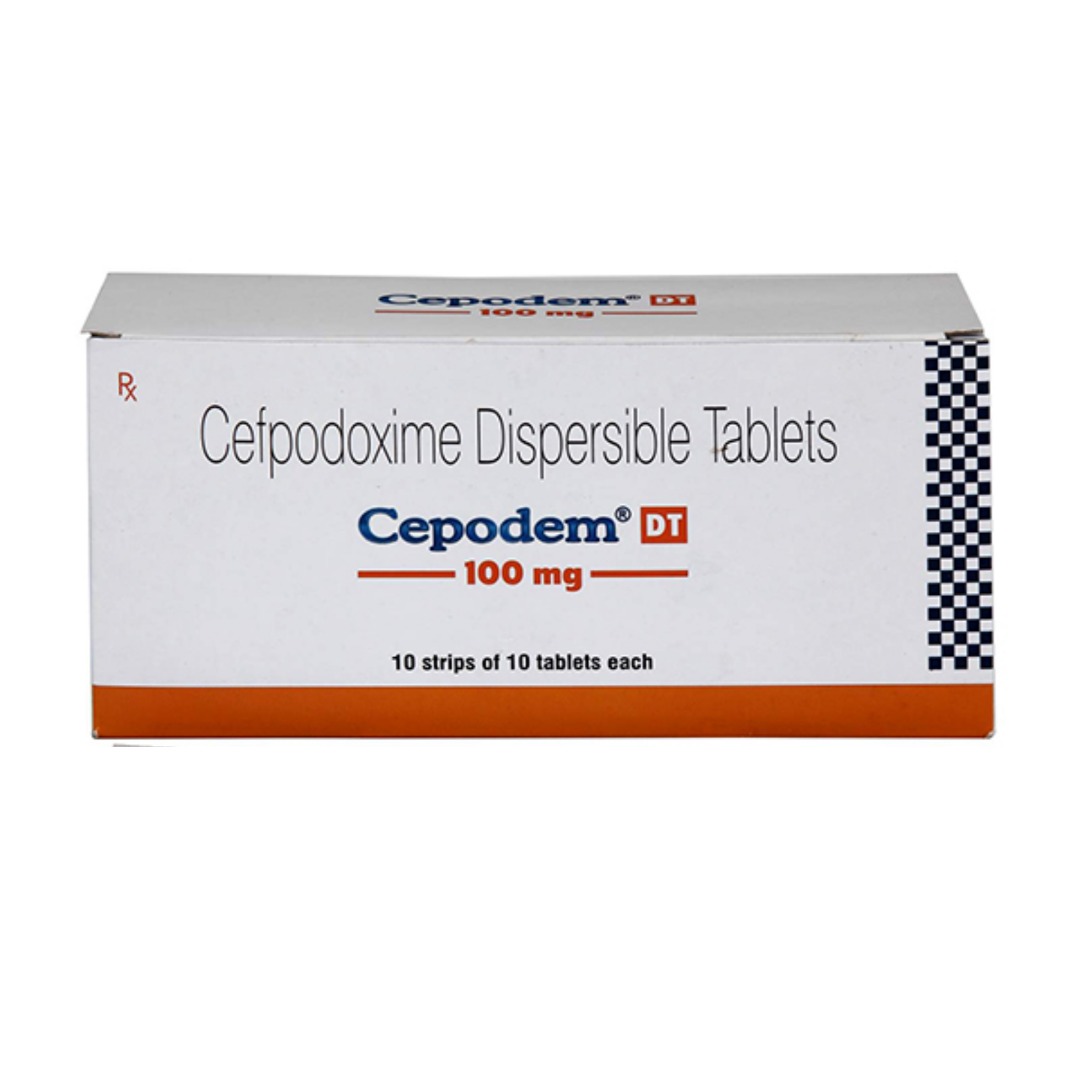 Cepodem DT 100mg Tablet - Uses, Price, Substitute, Side Effects and ...