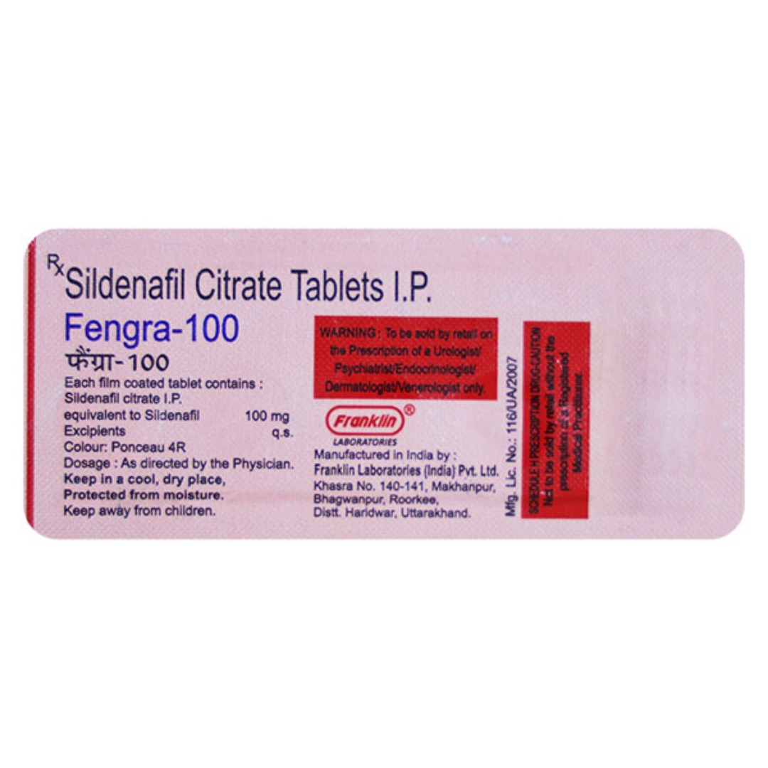 Fengra 100mg Tablet - Uses, Price, Substitute, Side Effects and Benefits