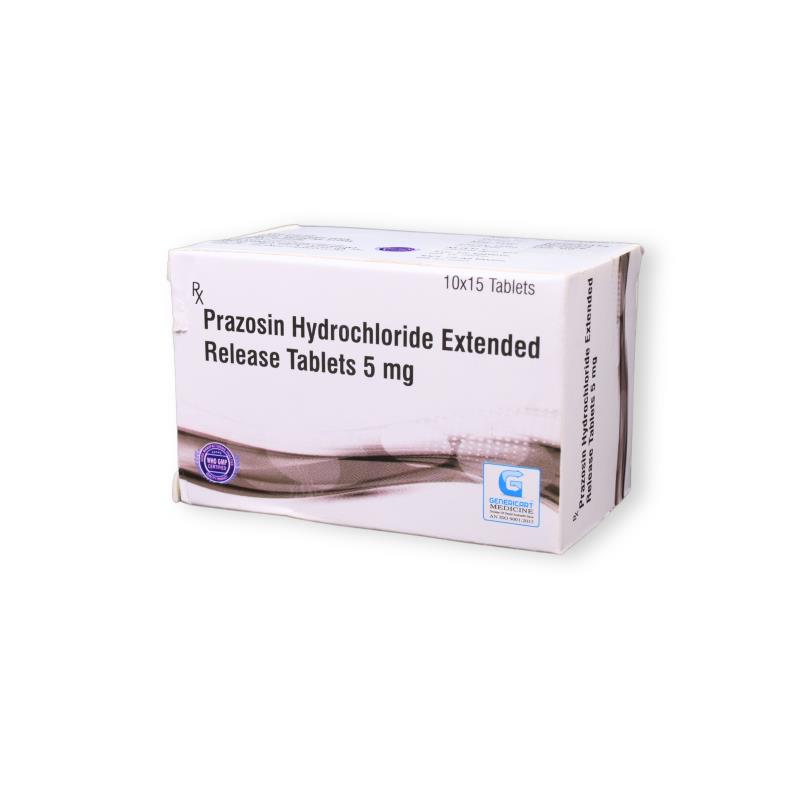 Genericart Prazosin Hydrochloride 5mg Tablet ER - Uses, Price ...