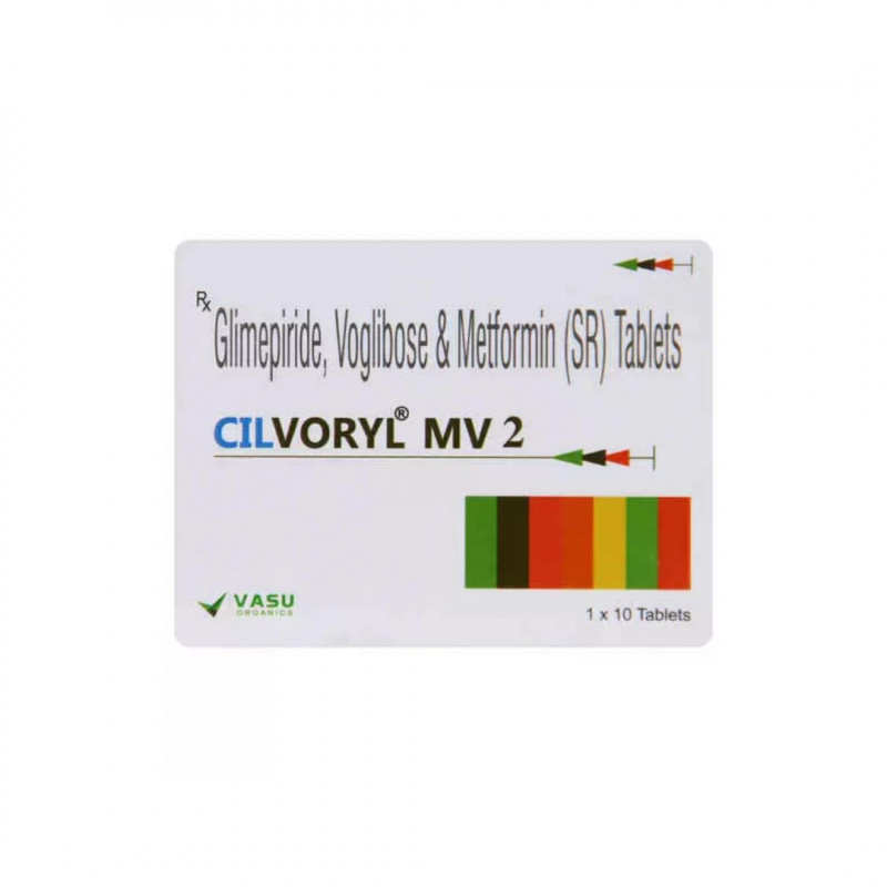 Cilvoryl MV 2 Tablet SR - Uses, Price, Substitute, Side Effects and ...