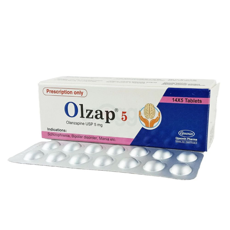 Olzap 5mg Tablet - Uses, Price, Substitute, Side Effects and Benefits