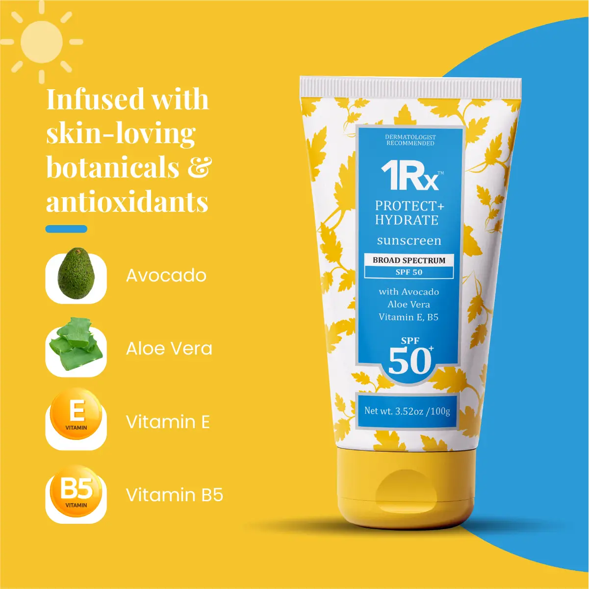Sunscreen Lotion SPF 50 Under 200 | Broad Spectrum Sun Protection
