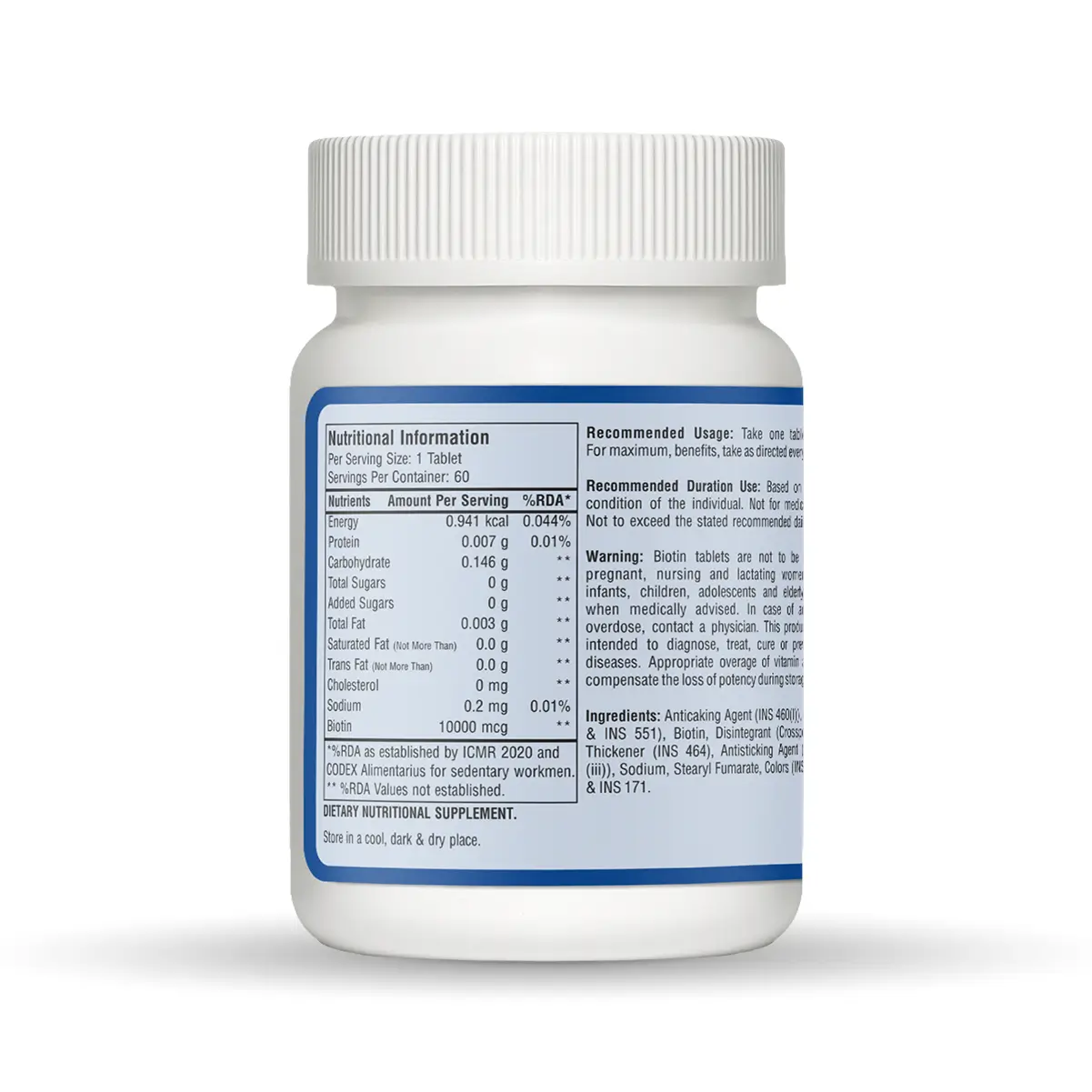 Zeelab Biotin Tablet - Price, Uses, Benefits and Side Effects